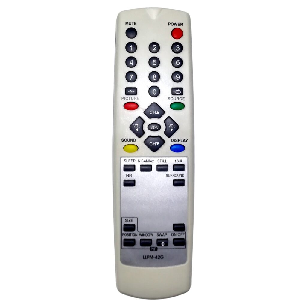 Logik LLPM-42G TV Compatible Remote – Tech4u