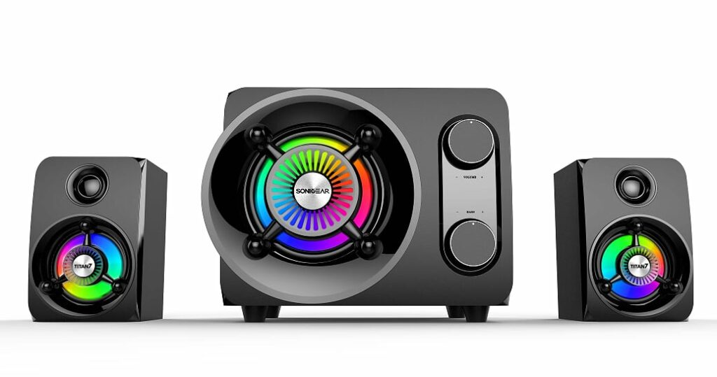 SonicGear Titan Pro 7 BTMI Bluetooth Speaker – Black – Tech4u