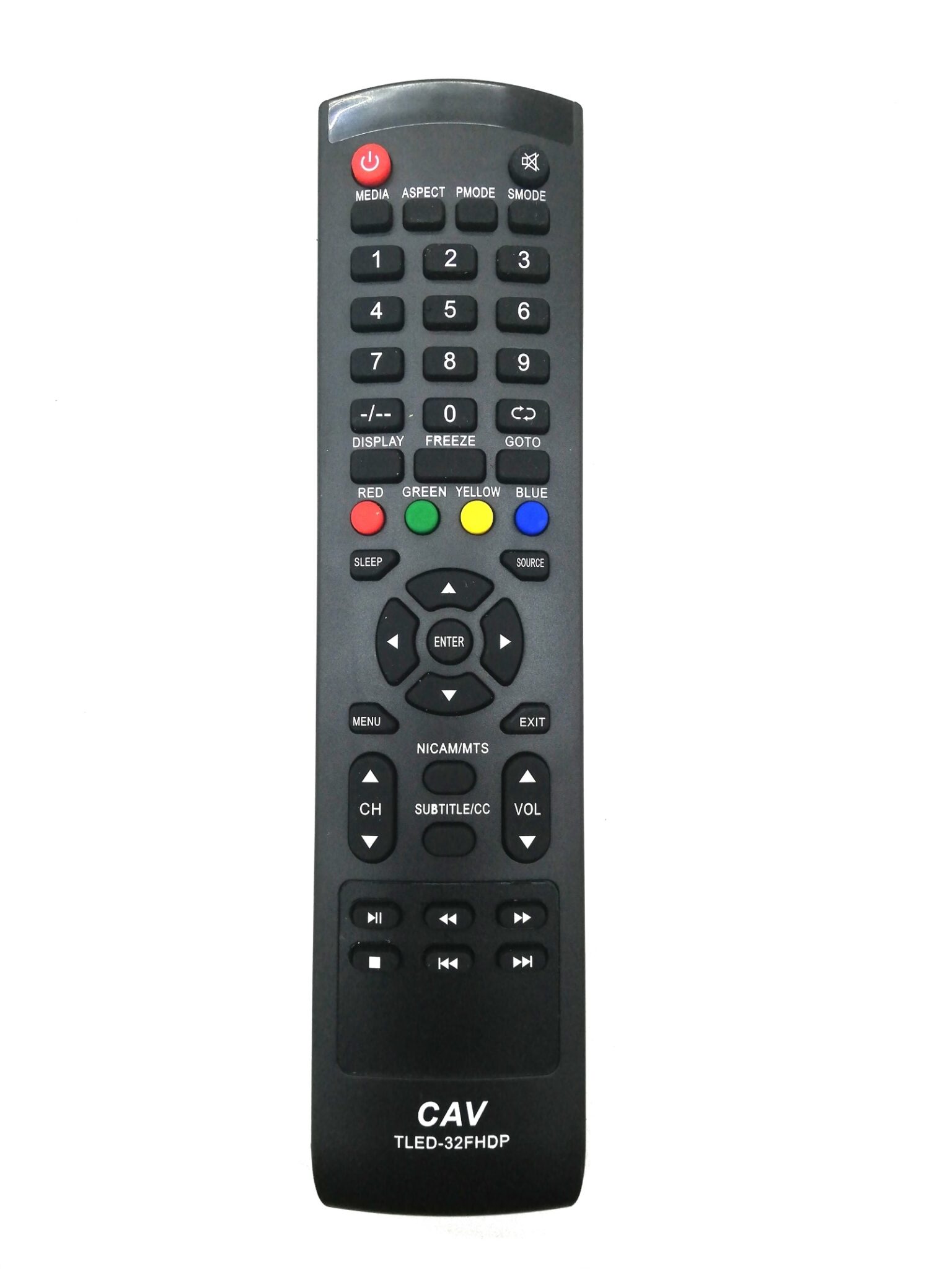 Telefunken TLED-32FHDP TV Compatible Remote – Tech4u