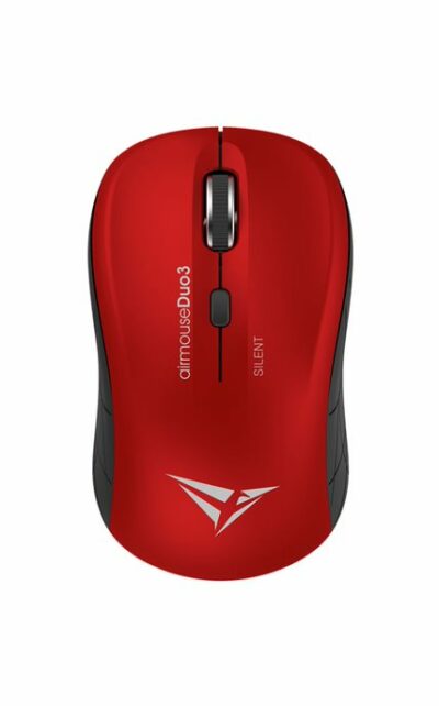 Alcatroz Airmouse Duo 3 Silent Wireless and Bluetooth Mouse – Black/Red ...
