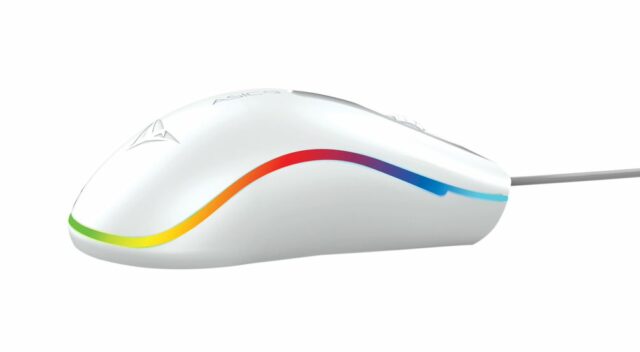 Alcatroz Asic 9 RGB FX Wired USB Mouse – White – Tech4u