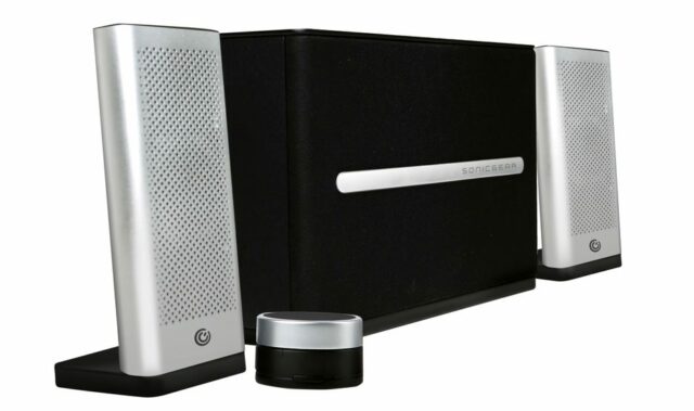 SonicGear SPACE 7 2.1 Bluetooth Speaker System – Silver – Tech4u