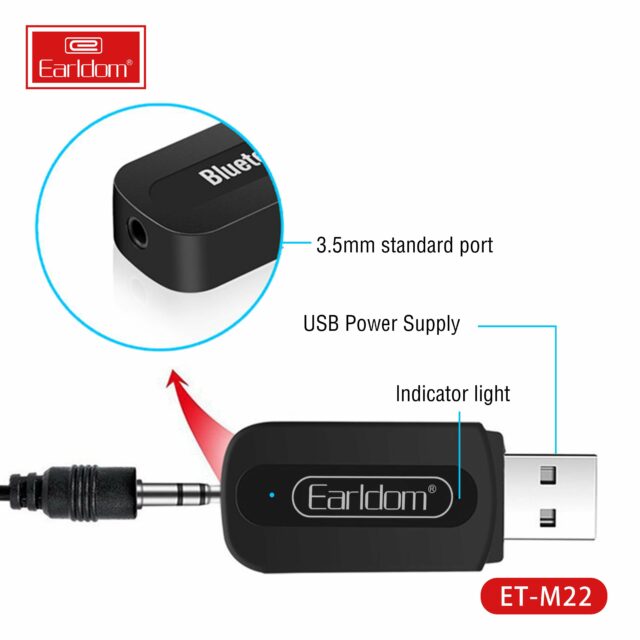 Earldom ET-M22 Bluetooth Reciever – Tech4u