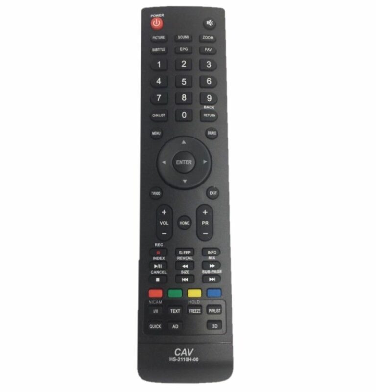 Sinotec HS-2110H-00 TV Compatible Remote – Tech4u