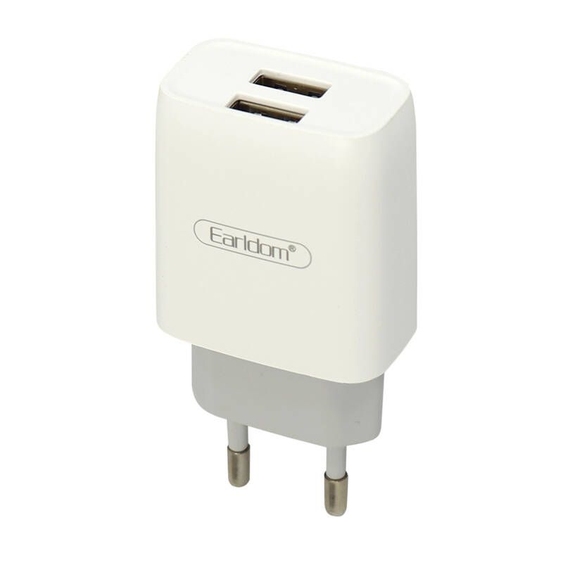 Earldom ES-196 2.1A 2USB Charger – Type-C – Tech4u
