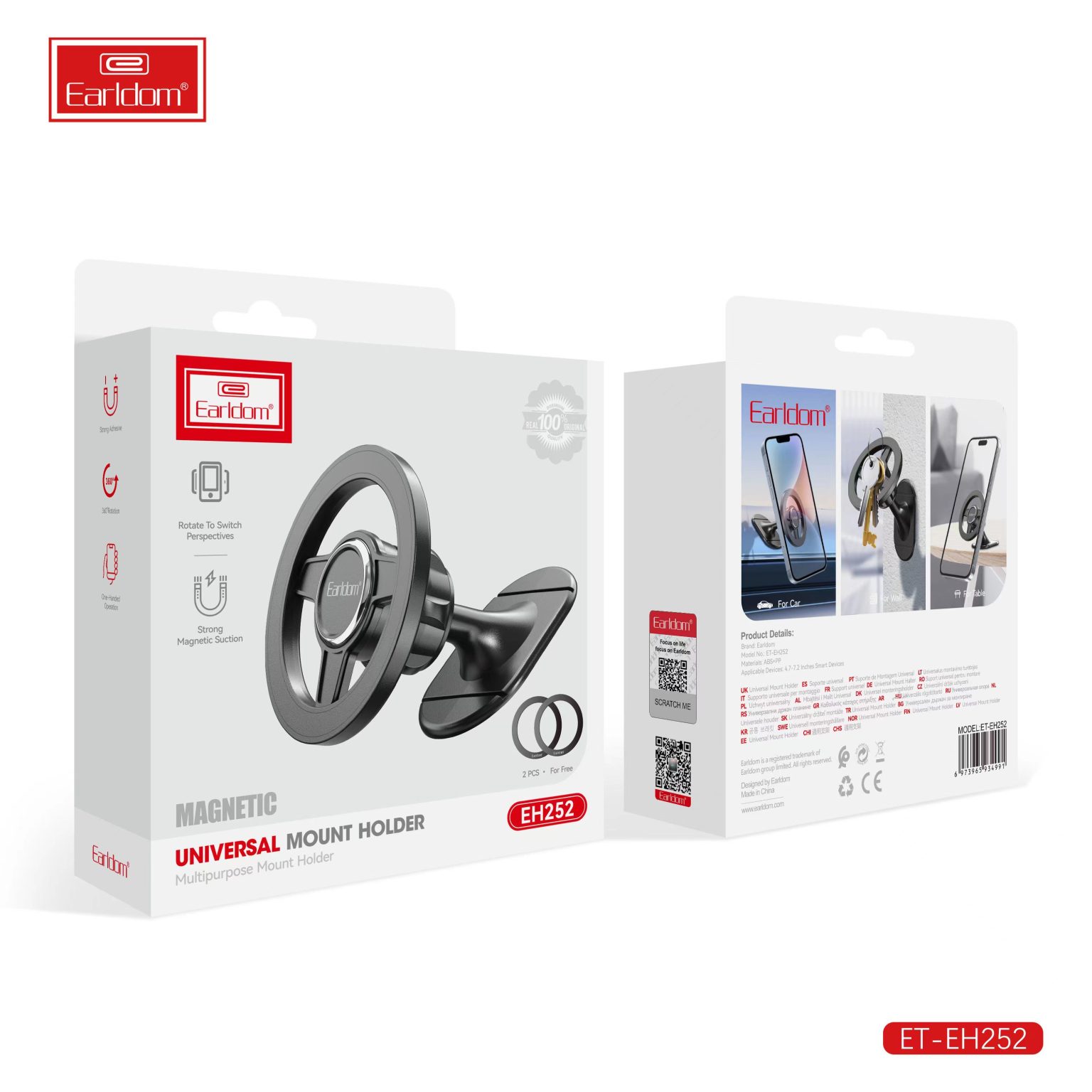 Earldom EH252 Universal Mount Holder – Tech4u