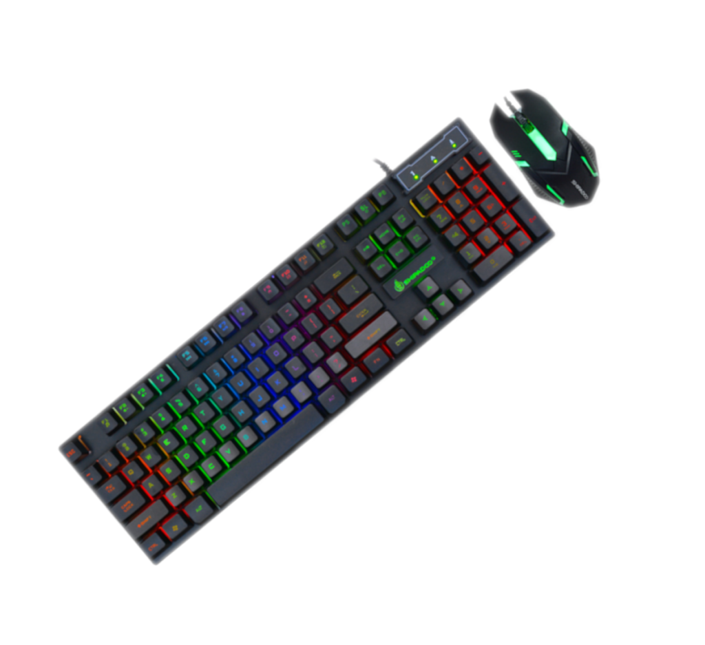 Shipadoo D280 Gaming Combo Black Keyboard+Mouse – Tech4u