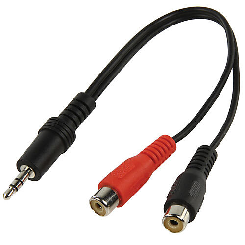 AUX – 2RCA Female Cable – Tech4u