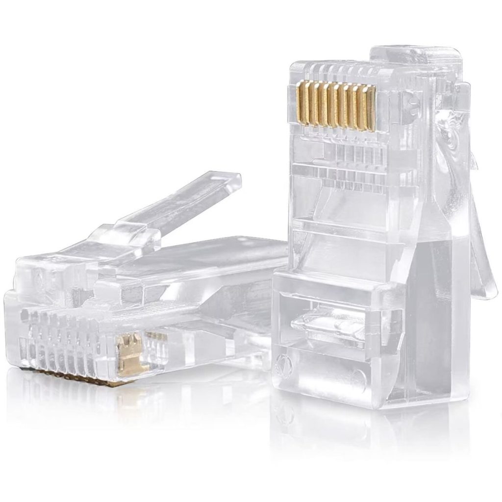 RJ45 CAT 6 (Pack 4) Connecter – Tech4u